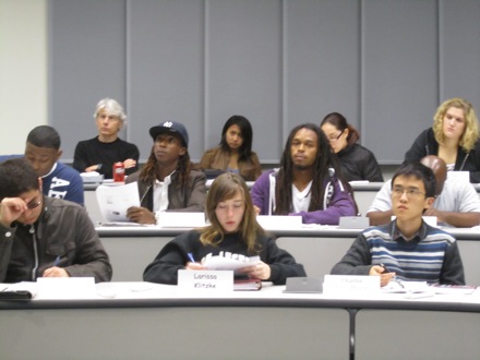 2/22/11 - Tuskegee University Students Visit to UCLA--First Lecture